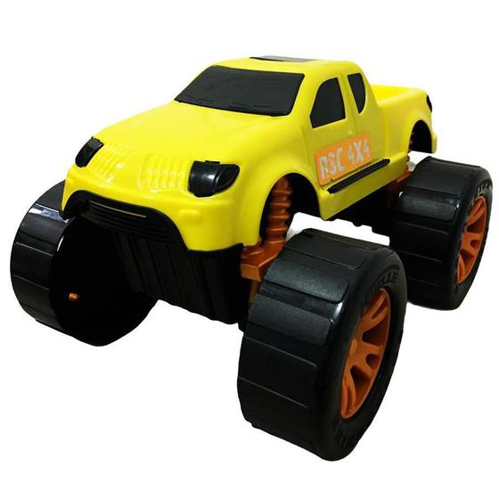 Carrinho Brinquedo Infantil Rsc 4X4 Bigfoot Amarelo Mielle - Carrinho ...
