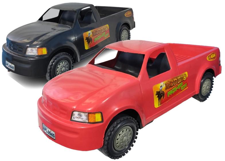 Carrinho Carro Pick UP 4X4 Brinquedo Infantil Plastico - Apolo ...