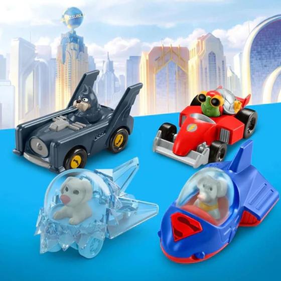 Carrinho DC Superpets Veic DIE-CAST (S) - Mattel - Carrinho de ...