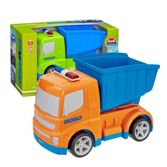 Carrinho De Brinquedo Infantil Road Company Basculante - Usual ...
