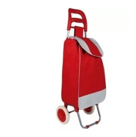 Carrinho De Compras Feira Dobrável C/ Rodas Suporta 30 Kg - MAXXIMUS ...