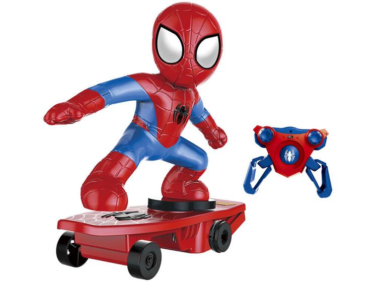 Carrinho de Controle Remoto Spider Man - Spider Skater Candide ...