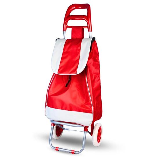 Carrinho De Feira Dobravel - Suporta 30 Kg Vermelho - Nybc - Carrinho ...