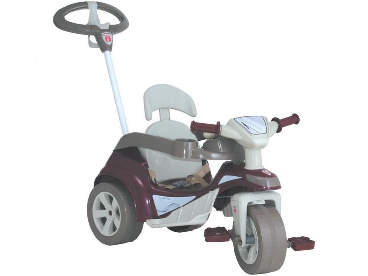 Carrinho de Passeio Infantil Baby Trike Evolution - Elegance com Pedal ...