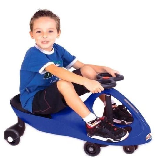 Carrinho de Rolimã Infantil Giro Car Azul - Importway - Carrinho de ...
