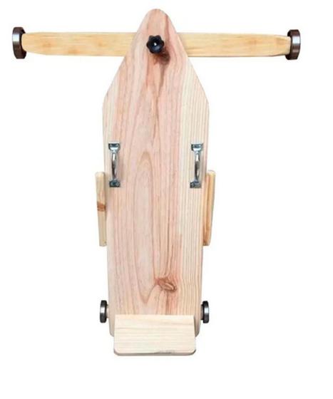 Carrinho De Rolimã Vintage Madeira Brinquedo - Spezialle - Carrinho de ...