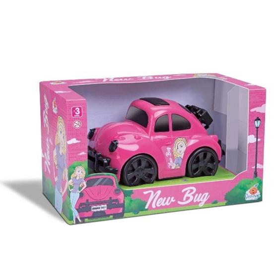 Carrinho Fusca New Bug Rosa - Orange Toys - Carrinho de Brinquedo ...