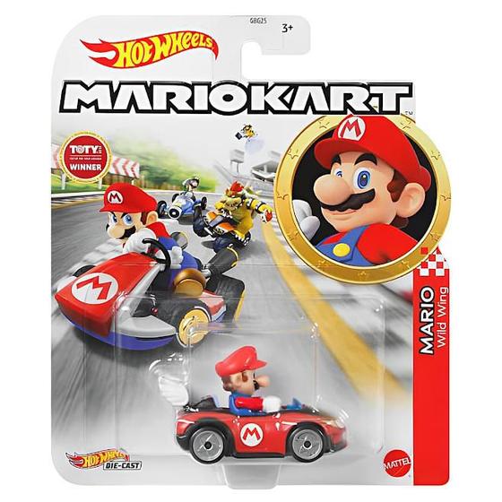 Carrinho Hot Wheels Mario Kart GBG25 Mattel - Carrinho de Brinquedo ...