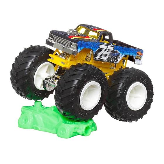 Carrinho Hot Wheels Monster Trucks BigFoot Mattel HLT11 - Carrinho de ...