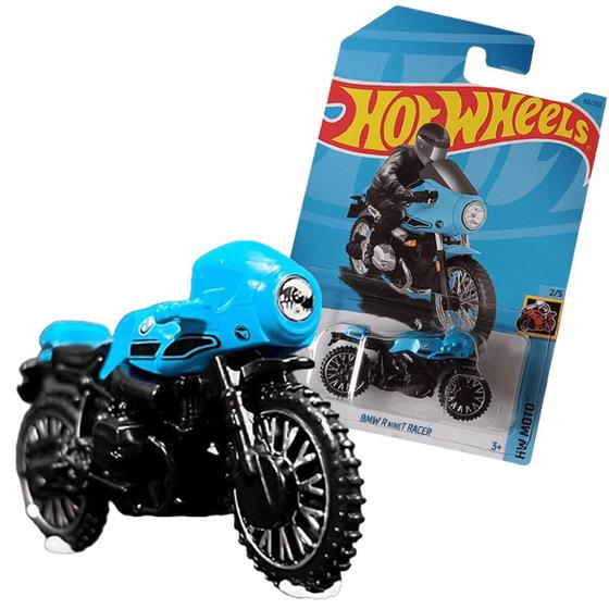 Carrinho Hotwheels Moto BMW R Nine T Racer BMW Azul - Mattel ...