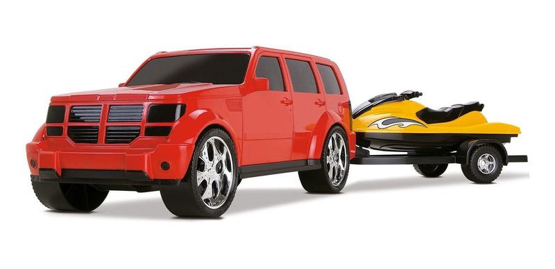 Carrinho Infantil Com Carreta Jet Ski - Silmar Brinquedos - Carrinho de ...