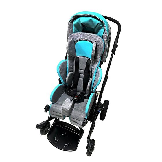 Carrinho Kimba Neo 1 Assento 20-30cm Cinza/Turquesa Completo Ottobock ...