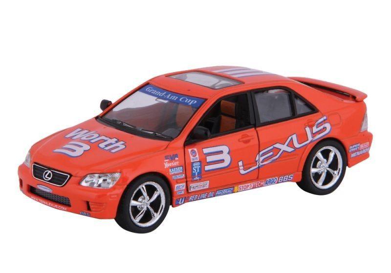Carrinho Lexus Is 300 Laranja - Ferro E Fricção - Kinsmart - Carrinhos ...