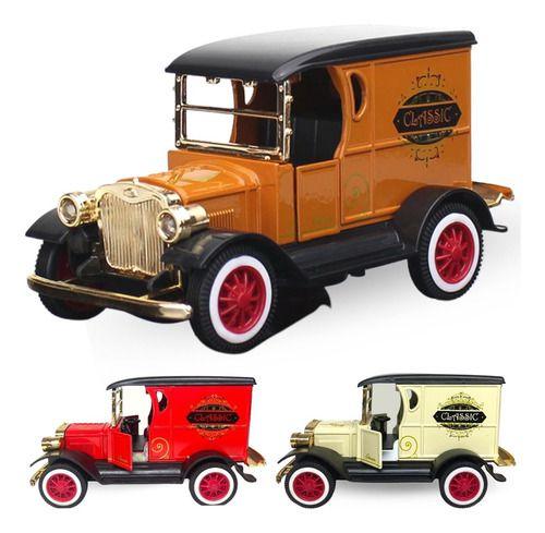 Carrinho Miniatura Antigo Calhambeque Clássicos Abre Porta - Europio ...