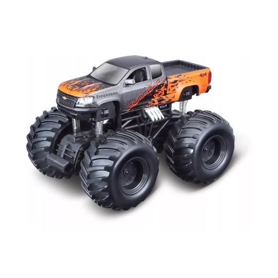 Carrinho Miniatura Colecionável Monster Truck Shocker 4x4 1:43 21144 ...