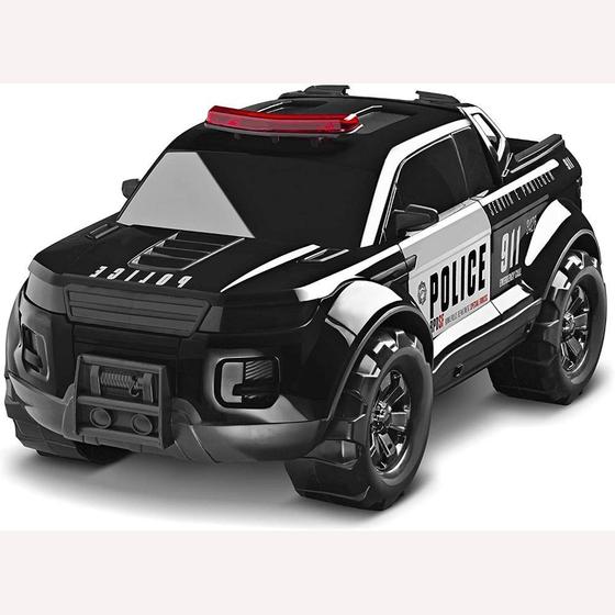 Carrinho pick up force police - roma brinquedos - Carrinho de Brinquedo ...
