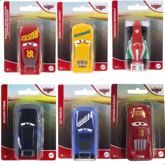 Carrinho Relâmpago Mcqueen - Cars - Veículo Básicos 1/55 sort. GNW87 ...