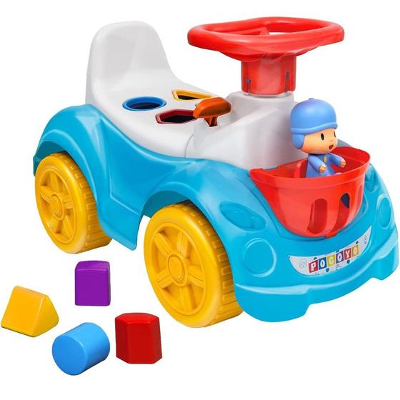 Carrinho Totokinha Pocoyo com Boneco e Blocos - Cardoso Toys - Carrinho ...