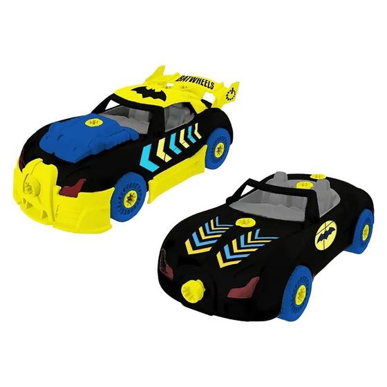 Carrinho Turbo Tools Batwheels DC Bugatti 2 em 1 BR2158 - Multikids ...