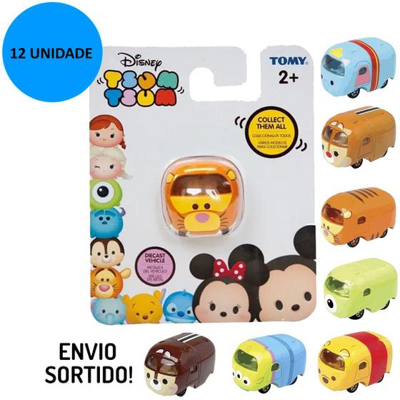 Carrinhos Tsum Tsum Disney Kit Com 12 Sortidos Candide 5101 - Carrinho ...
