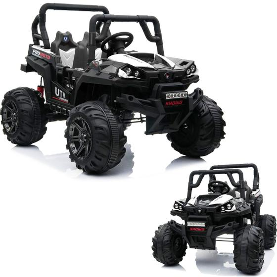 Carro Carrinho Elétrico Infantil Motorizado Criança Mini Jipe UTV ...