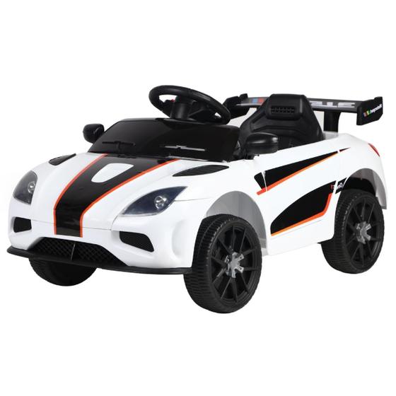 Carro Carrinho Elétrico Infantil Pedal Acelerador e Controle Remoto 12v ...