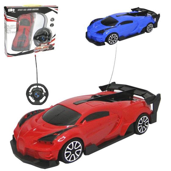 Carro com controle remoto sem fio volante multi racing 3 funcoes a ...