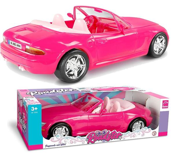 Carro da Barbie Rosa conversivel BMW original 46cm grande menina top ...