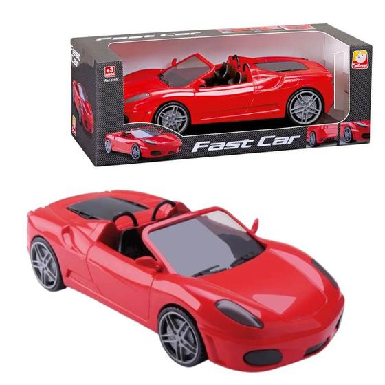 Carro De Brinquedo Esporte Fast Car - Cor Sortida - Silmar - Carrinho ...