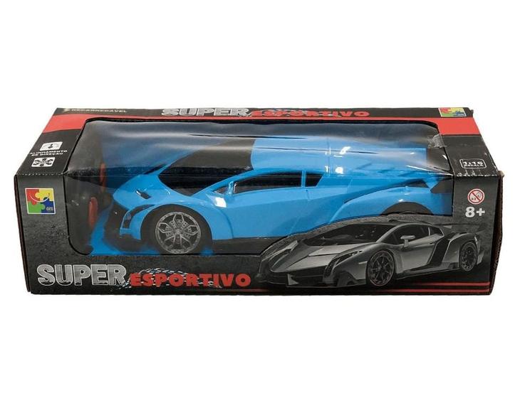 Carro de Controle Remoto 1:16 Super Esportivo com 7 Funções - CKS Toys ...