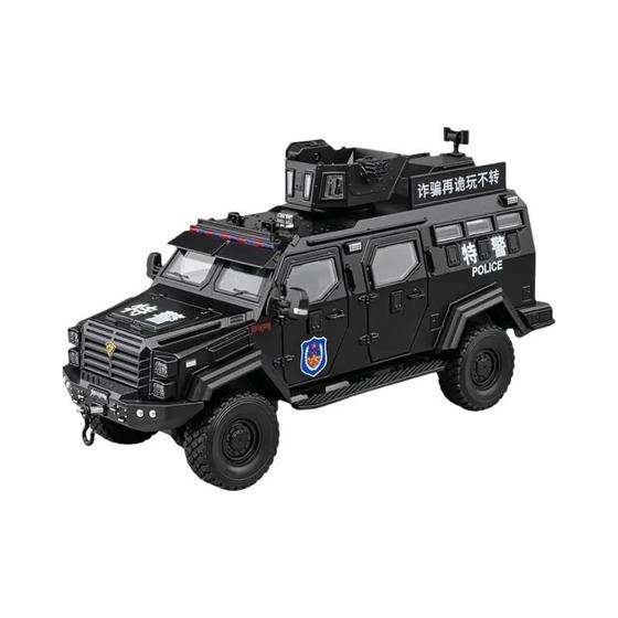 Carro De Polícia Brinquedo Modelo Tiger Com Dentes De Espada, Veículo ...