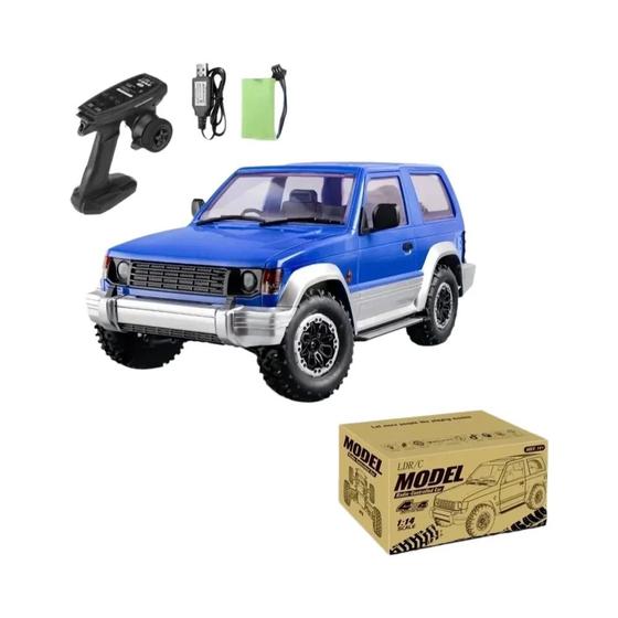 Carro RC LDRC Pajero Escala 1/14 Com Controle Remoto, Veículo Off-road ...