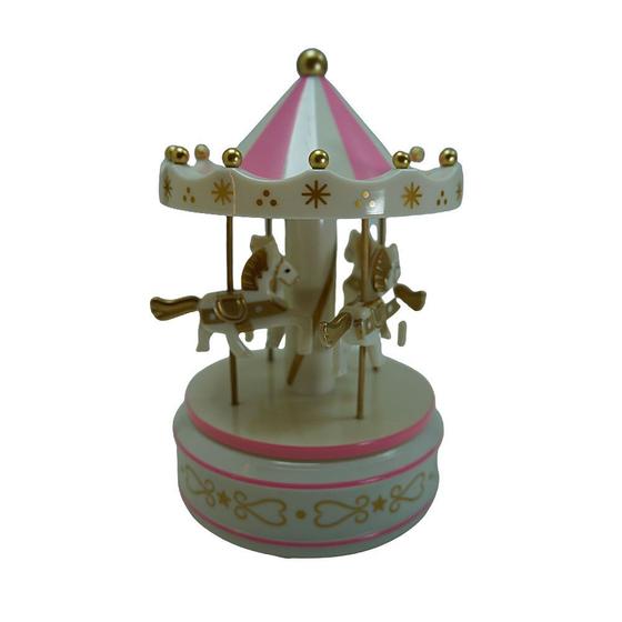 Carrossel Musical Decorativo De Plástico - 3373 - Centercoisas ...