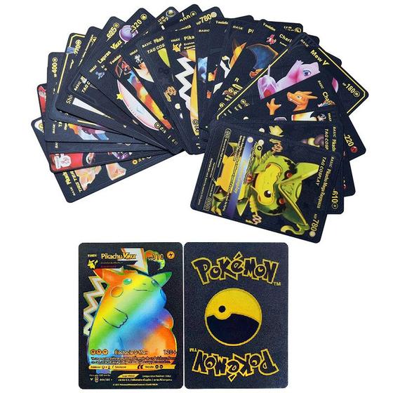 Cartas de pokemon 27 Cartinhas Sem Repetição Cards Pikachu - Deck de ...