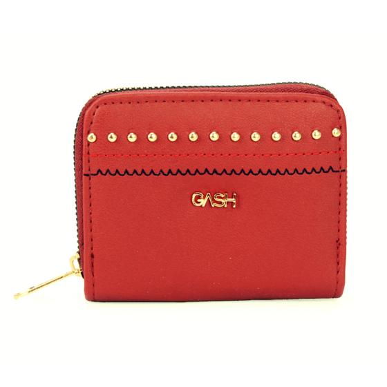 Carteira Feminina Pequena Porta Cartão Moedas Zíper Gash - Carteira ...