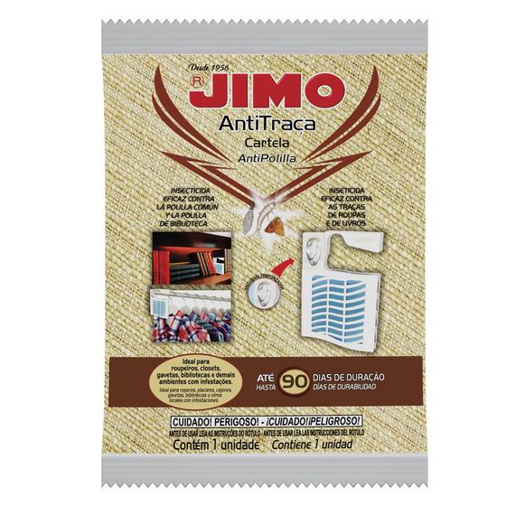 Cartela Anti Traça Jimo 1 Unidade - Inseticidas - Magazine Luiza