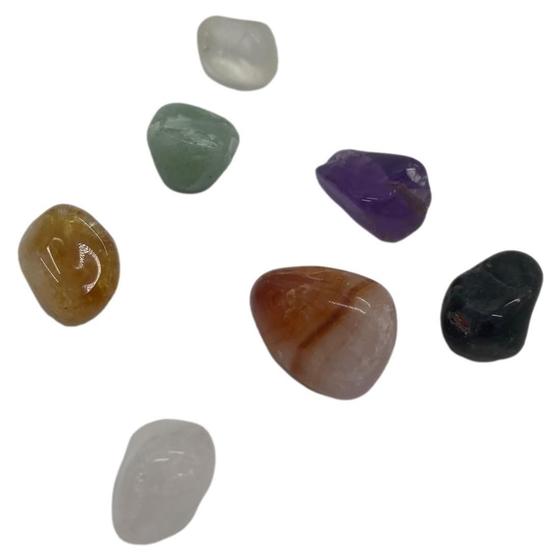 Cartela Das 7 Pedras Naturais Da Sorte E Boas Energias - Vitrine ...