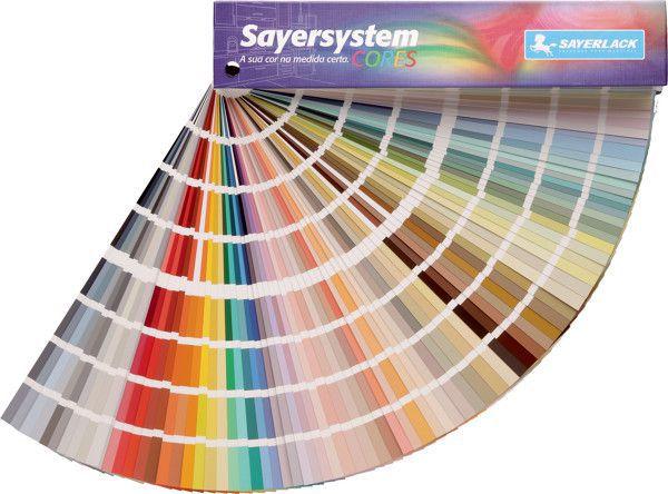 Cartela Sayersystem 720 Cores - Sayerlack - Coloração de Cabelo ...