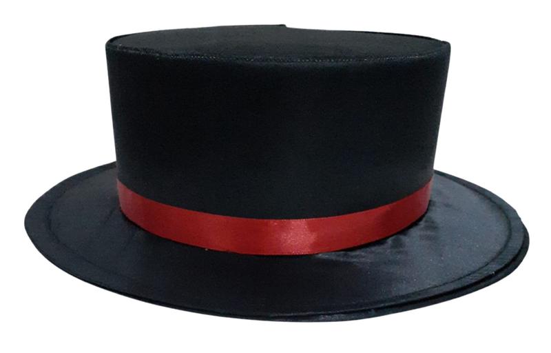 Cartola Baixa Exú Pomba Gira Cetim Tam 58 Umbanda Candomblé - Guias Luz ...