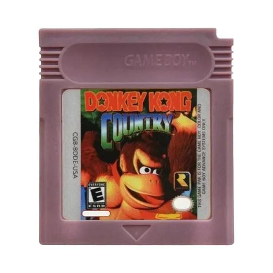 Cartucho De Jogo Mario Series GBC De 16 Bits Wario Land Donkey Kong ...
