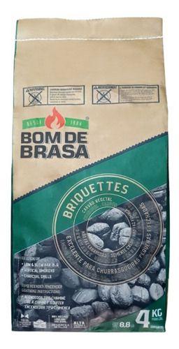Carvão Briquete Super Premium Bom De Brasa Embalagem De 4 Kg - Carvão ... Carvão Briquete Super Premium Bom De Brasa Embalagem De 4 Kg - Carvão ...