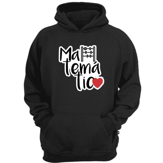 Casaco Moletom Curso De Matemática Profissão Faculdade Mago Das