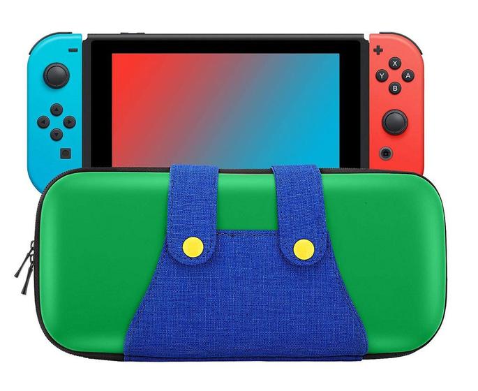 Luigi nintendo switch case store
