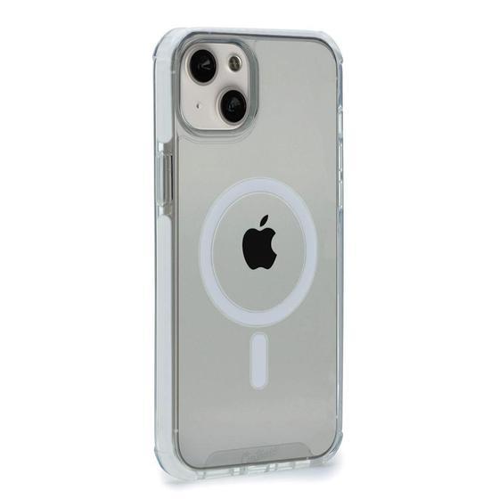 Case Compatível Com iPhone 14 Pro Max Com Magsafe Branca Impactor Ultra ...