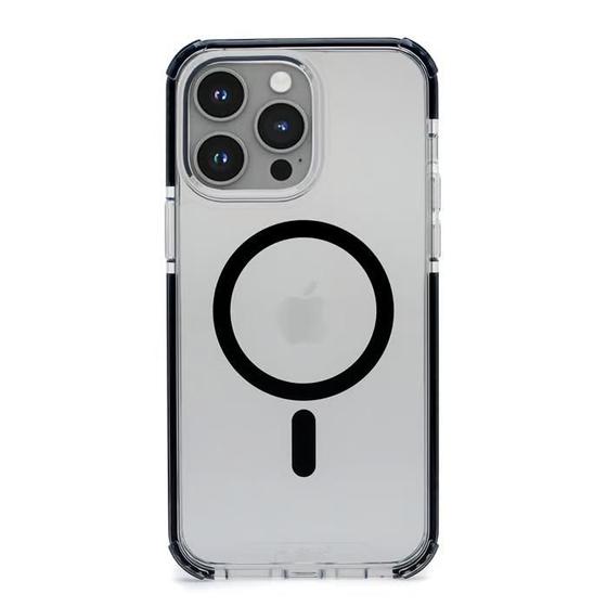 Case Compatível Com iPhone 15 PRO MAX Com Magsafe Preta Impactor Ultra ...
