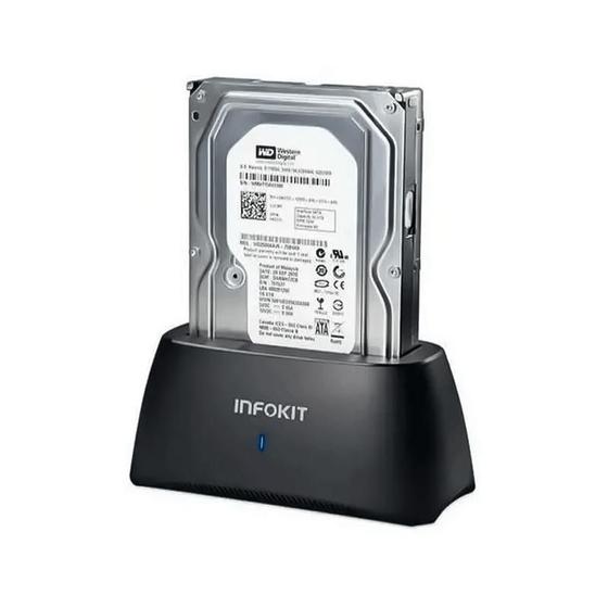 Case Hd Externo Dock Station Leitor Usb Para Hd E Ssd Sata - Infokit ...