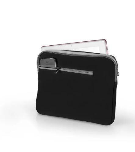 Case Neoprene Para Notebook Até 15,6 Pol. Preto E Cinza Multilaser ...