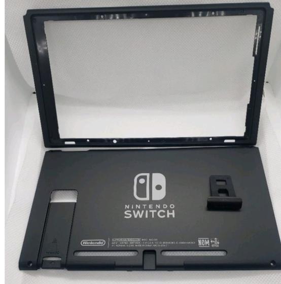 Case Shell Frame Carcaça Compativel com Nintendo Switch Padrão V1 ou V2 ...