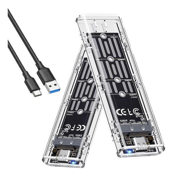 Case Ssd M2 NVME Rapido Externo Cabo Usb 3.0 Ngff Sata - EDF - Case ...