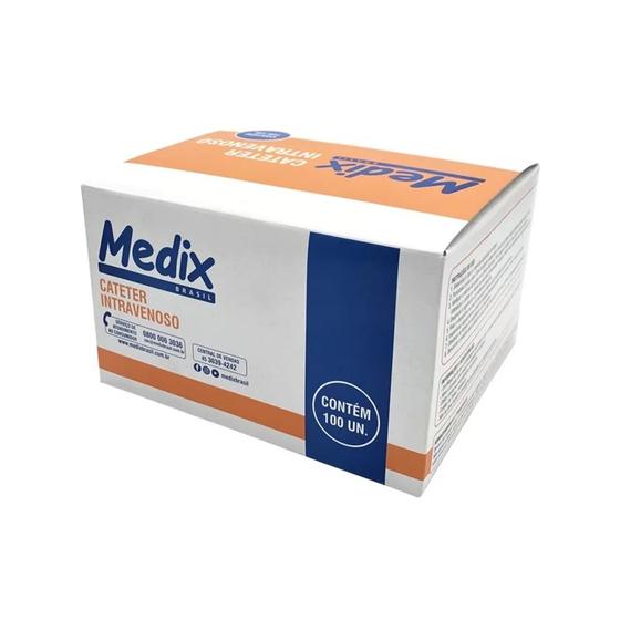Catet intravenoso medix 22g 100 unidades - Cateter - Magazine Luiza